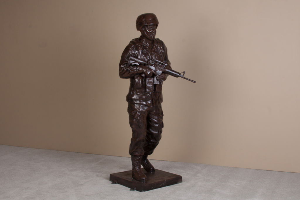Standing American Soldier Statue – $3,000 – Veteran Soldier Statues