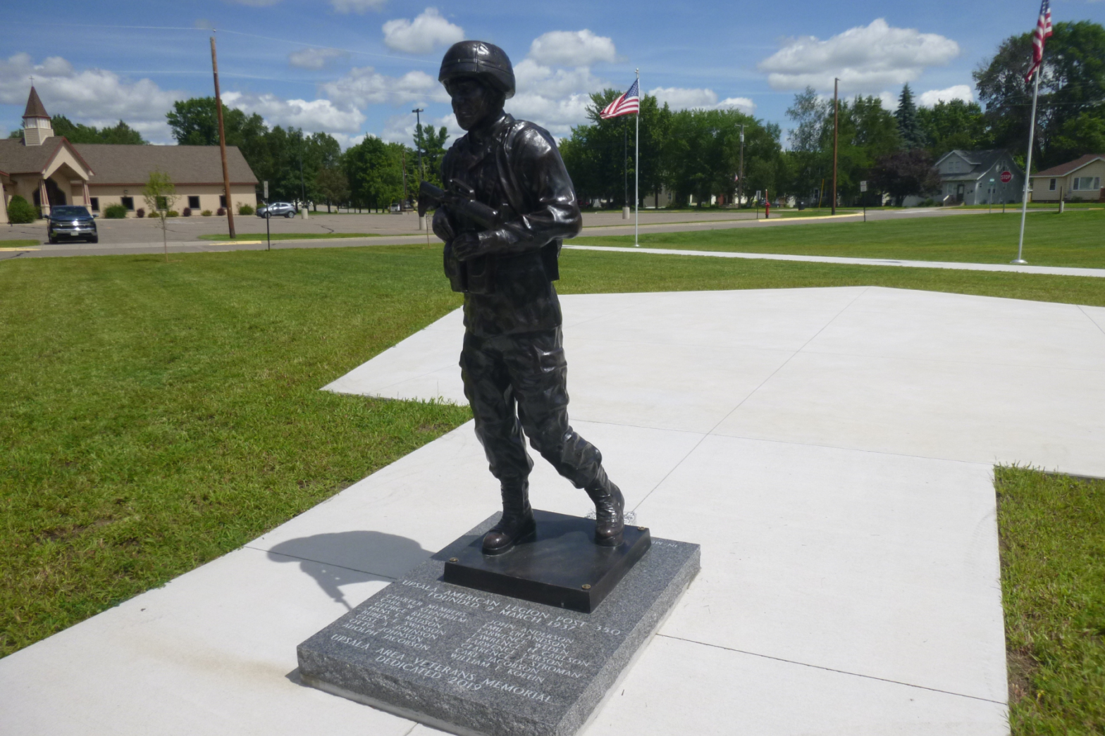 Veteran Soldier Statues – Cast Aluminum Life-Sized Statues for Veteran ...